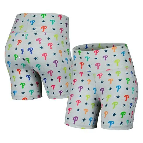 Terez Philadelphia Phillies Tlc Rainbow Shorts
