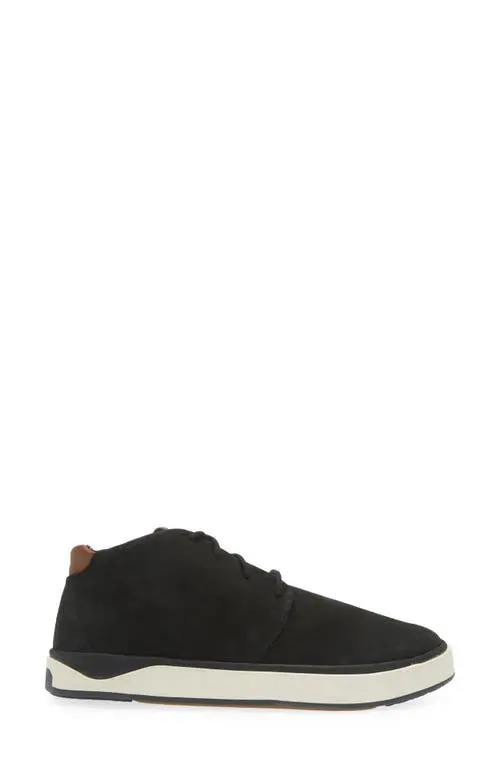 Olukai Papakū 'ili Waterproof Chukka Boot - Black/black