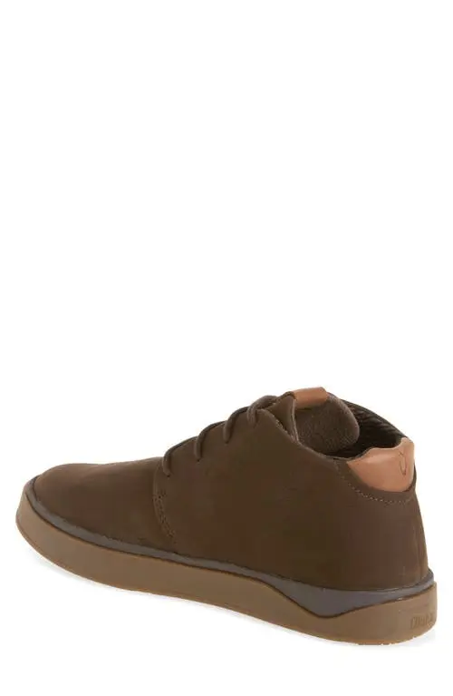 Olukai Papakū 'ili Waterproof Chukka Boot - Dark Java/dark Java