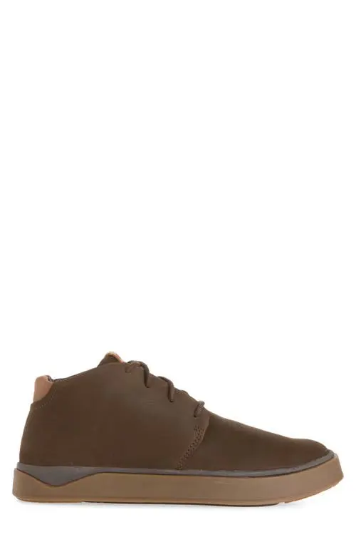 Olukai Papakū 'ili Waterproof Chukka Boot - Dark Java/dark Java
