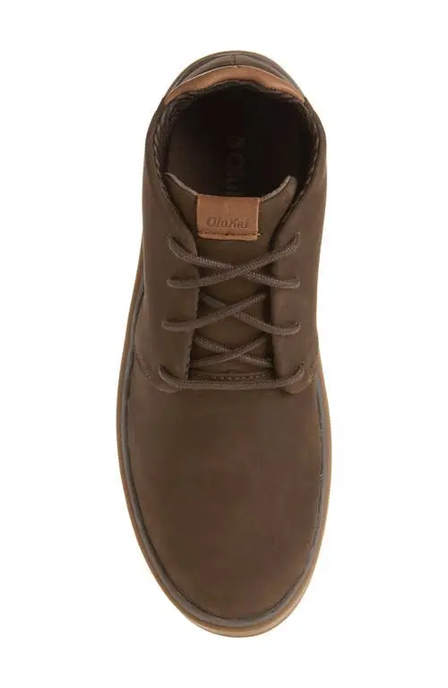 Olukai Papakū 'ili Waterproof Chukka Boot - Dark Java/dark Java