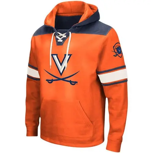 COLOSSEUM Virginia Cavaliers Lace-up Pullover Hoodie
