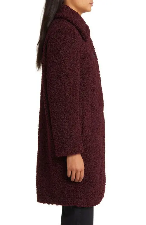 Sam Edelman Longline Teddy Fleece Coat