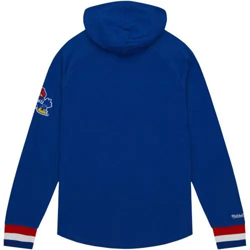 Mitchell & Ness Kansas Jayhawks Legendary Raglan Pullover Hoodie
