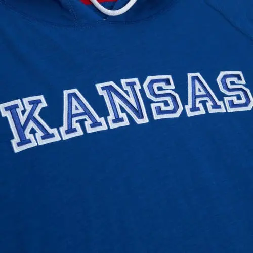 Mitchell & Ness Kansas Jayhawks Legendary Raglan Pullover Hoodie