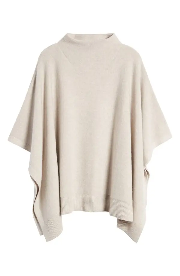 Vince Cashmere Funnel Neck Poncho
