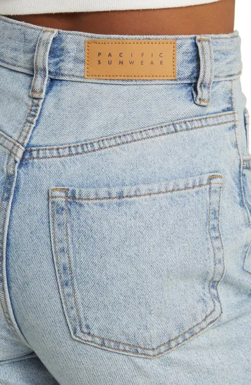 PACSUN 90s Allan Ripped Boyfriend Flare Jeans
