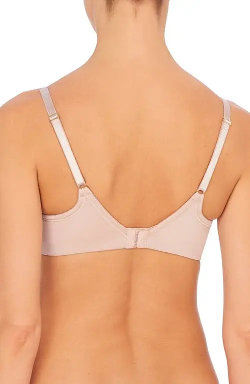 Natori Cushioned Comfort Wireless Contour Bra - Lt. Mocha