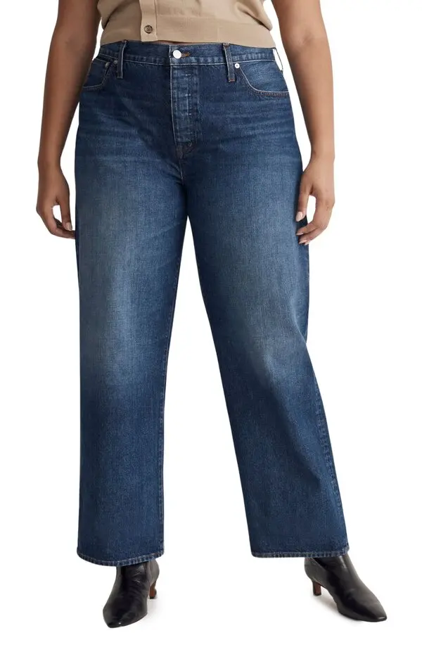 Madewell Low Slung Straight Jeans