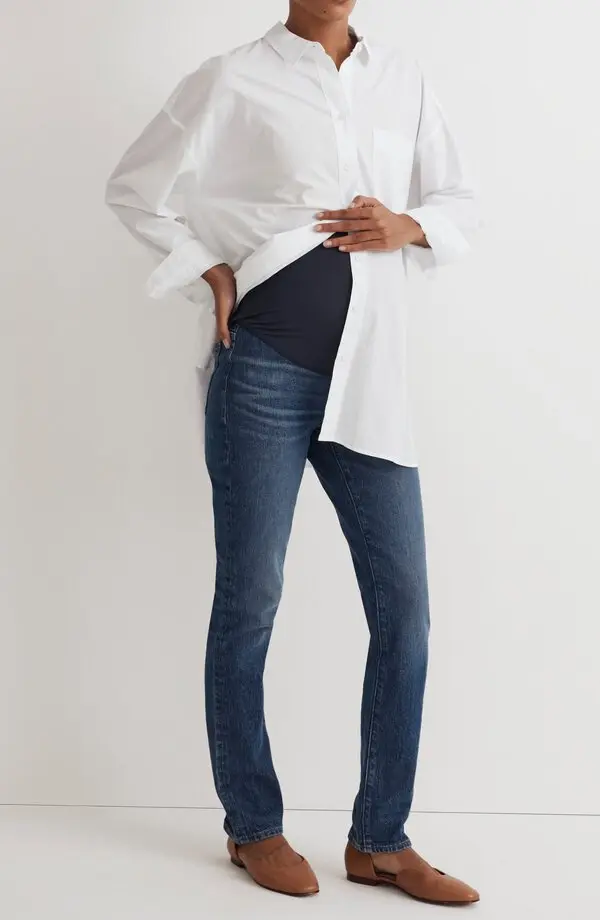 Madewell Over The Belly Perfect Vintage Maternity Jeans