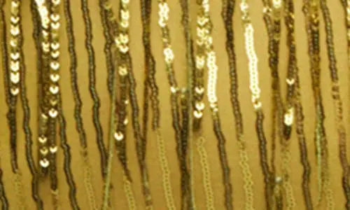 champagne gold quince dress Sparkly Champagne Gold Appliques Sequined Quinceanera Dress main image 0