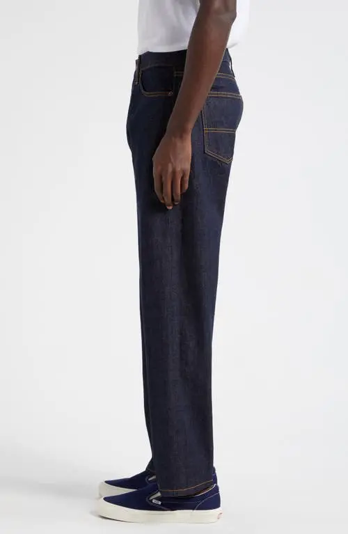 NOAH Selvedge Straight-leg Jeans - Indigo