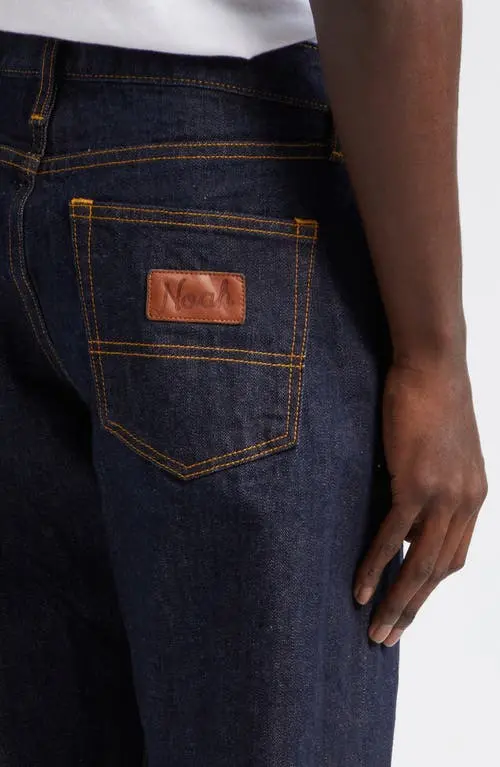 NOAH Selvedge Straight-leg Jeans - Indigo