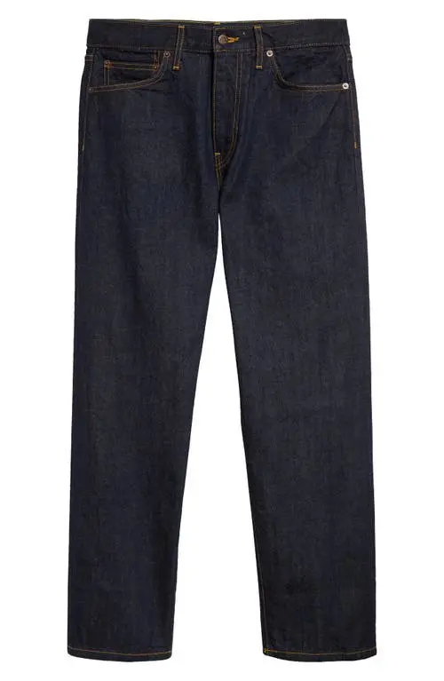 NOAH Selvedge Straight-leg Jeans - Indigo
