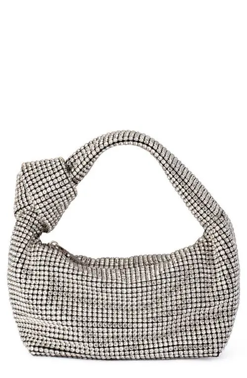 OLGA BERG Polly Crystal Shoulder Bag
