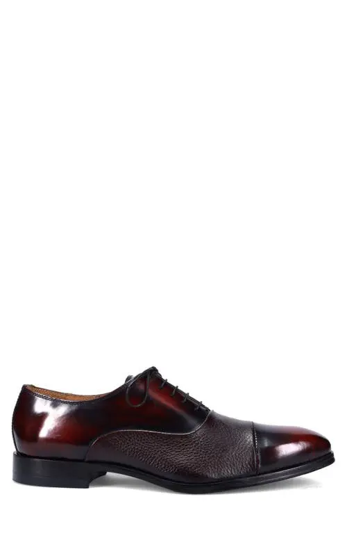 Ron White Edman Weatherproof Cap Toe Oxford - Merlot