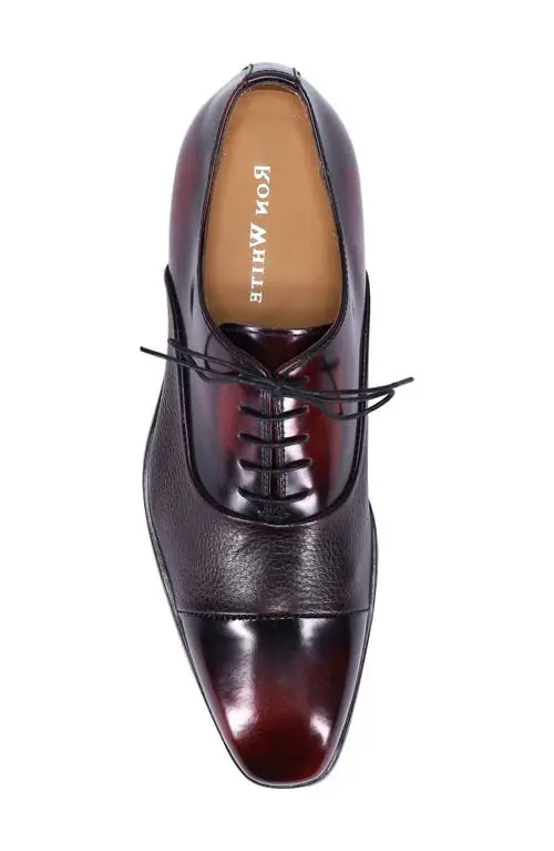 Ron White Edman Weatherproof Cap Toe Oxford - Merlot