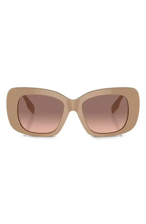 Burberry 52mm Square Sunglasses - Beige