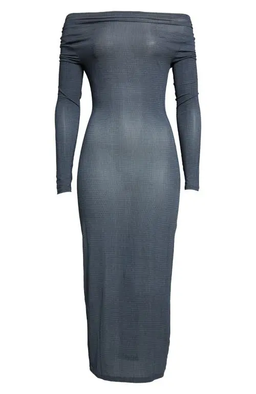 Paloma Wool Suarez Check Long Sleeve Dress In Medium Blue - 70% Off |  Editorialist