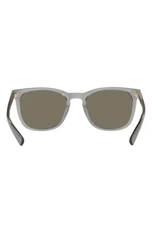 COSTA DEL MAR Sullivan 53mm Mirrored Polarized Square Sunglasses