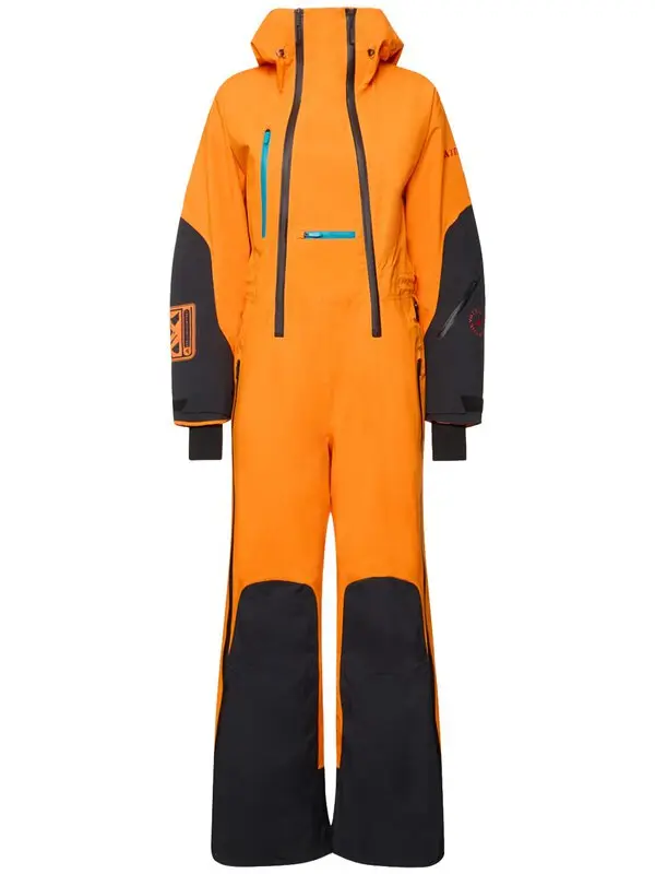 Adidas By Stella Mccartney Terrex Ski Suit In Orange - 40% Off