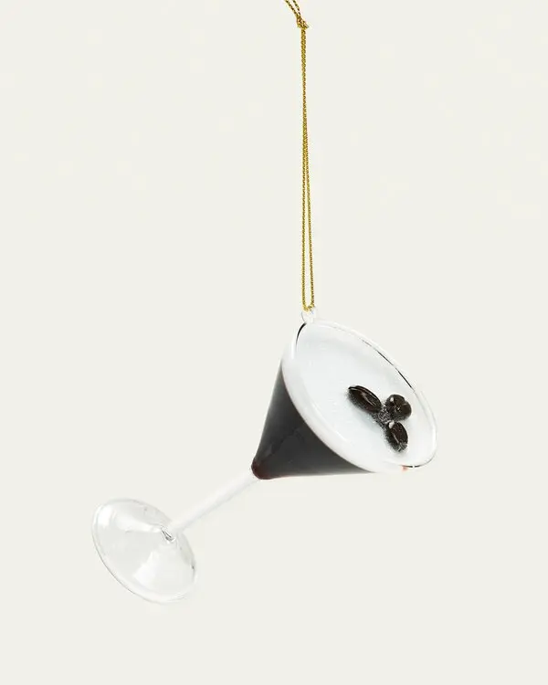 CODY FOSTER & CO Espresso Martini Christmas Ornats