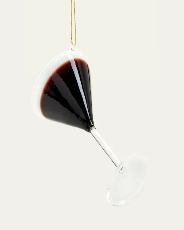 CODY FOSTER & CO Espresso Martini Christmas Ornats