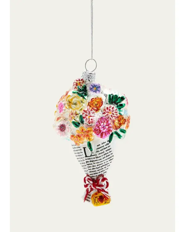CODY FOSTER & CO Floral Delivery Christmas Ornat