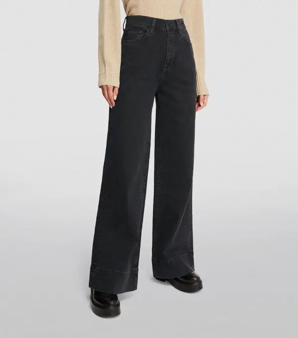 TRIARCHY Ms. Onassis High-rise Wide Jeans