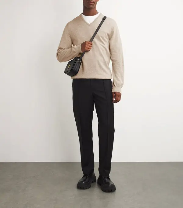 Harrods Cashmere V-neck Pullover