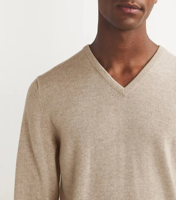 Harrods Cashmere V-neck Pullover
