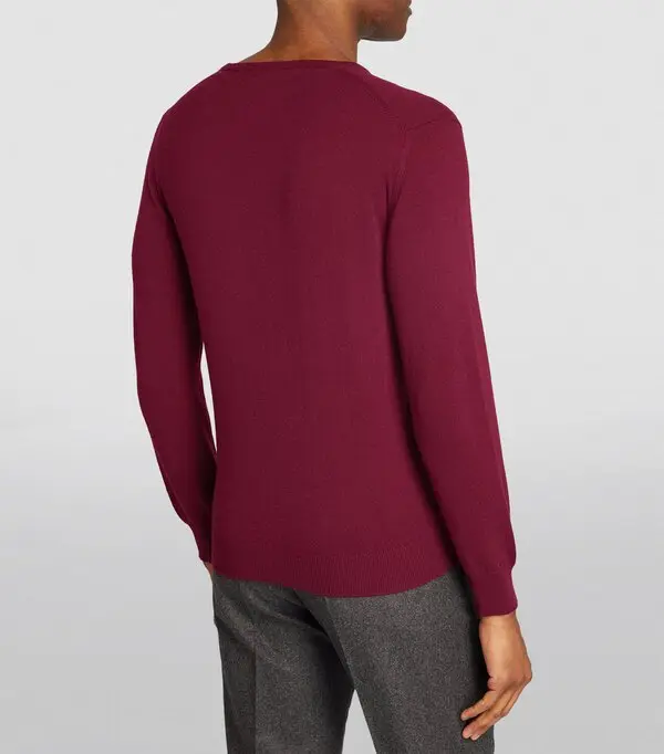 Harrods Cashmere V-neck Sweater