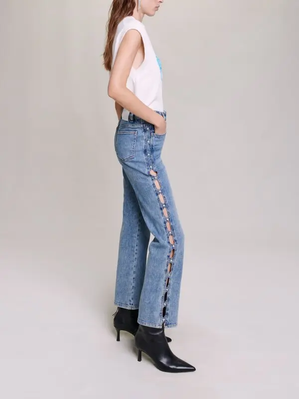 Maje Sleeveless Heart Jumper