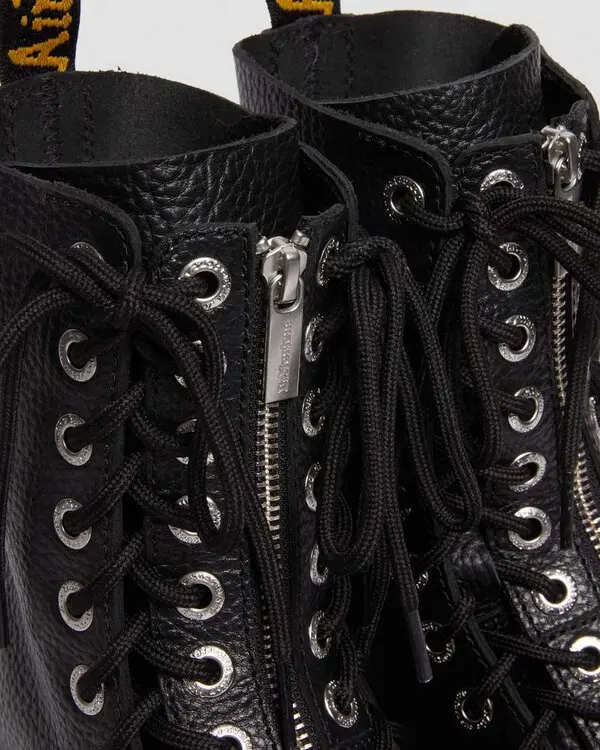 Dr. Martens Sinclair Hi Milled Nappa Leather Platform Boots