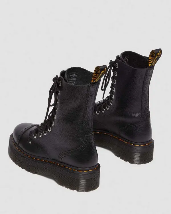 Dr. Martens Sinclair Hi Milled Nappa Leather Platform Boots