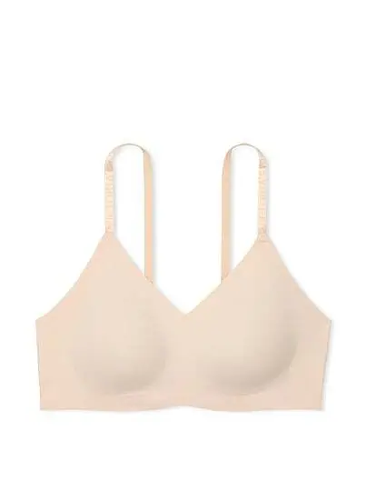 Victoria's Secret The T-shirt Lightly Lined Wireless Comfort Bra - Beige