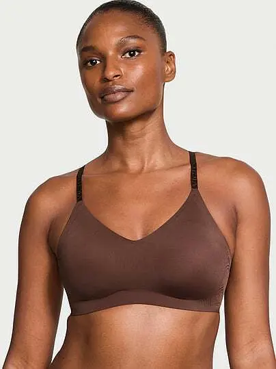 Victoria's Secret The T-shirt Lightly Lined Wireless Comfort Bra - Brown