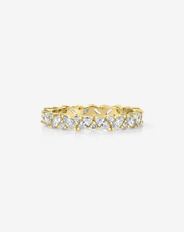 Ring Concierge Marquise Cluster Diamond Eternity Band - One-color