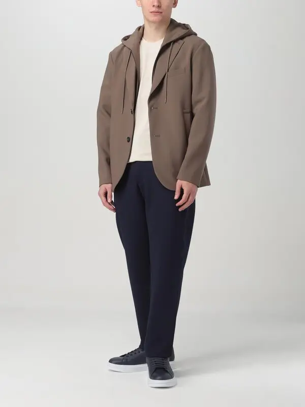 Emporio Armani Tailored Trousers - Blue