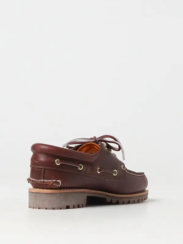 Timberland Leather Loafers - Burgundy
