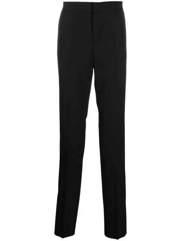 Versace Straight-leg Wool Trousers