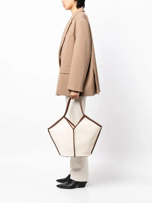 Hereu Calella Canvas Tote Bag - Neutrals