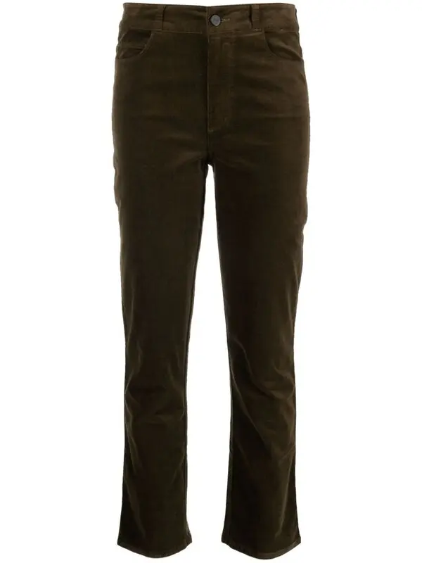 Paige Logo-patch Corduroy Trousers