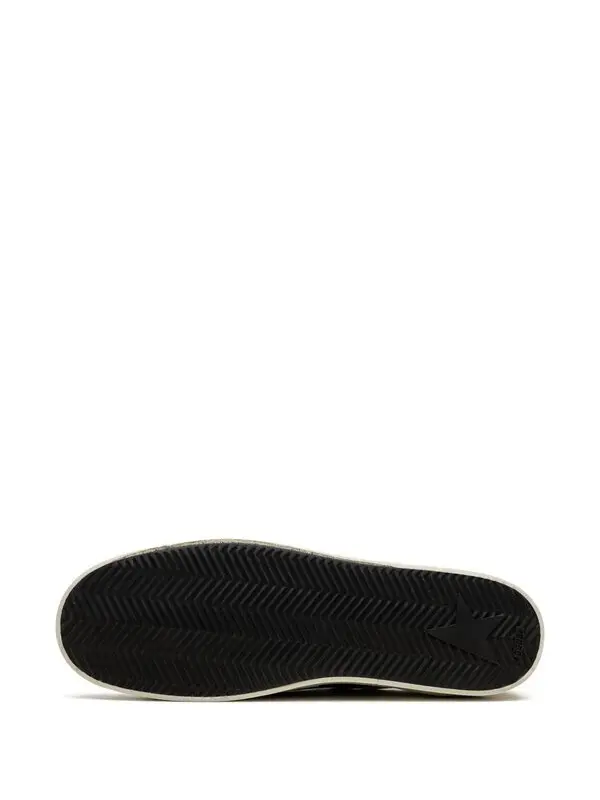 GOLDEN GOOSE Stardan Lace-up Sneakers - Black
