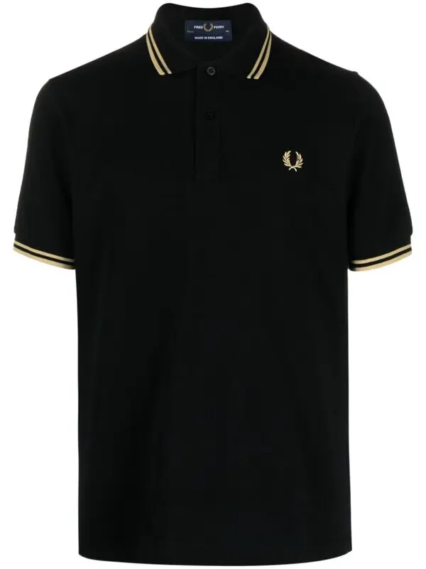 Fred Perry M12 Logo-embroidered Polo Shirt
