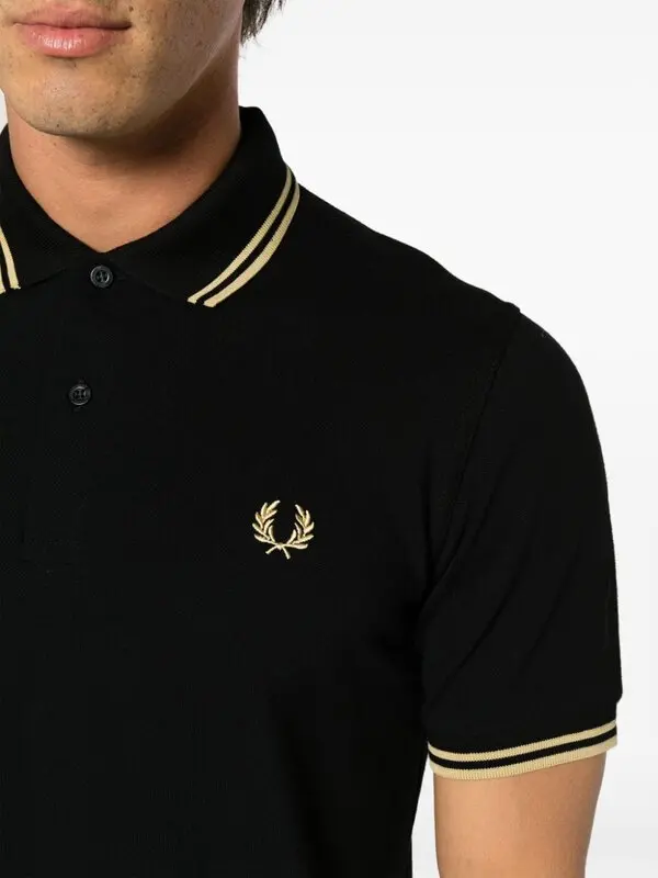 Fred Perry M12 Logo-embroidered Polo Shirt
