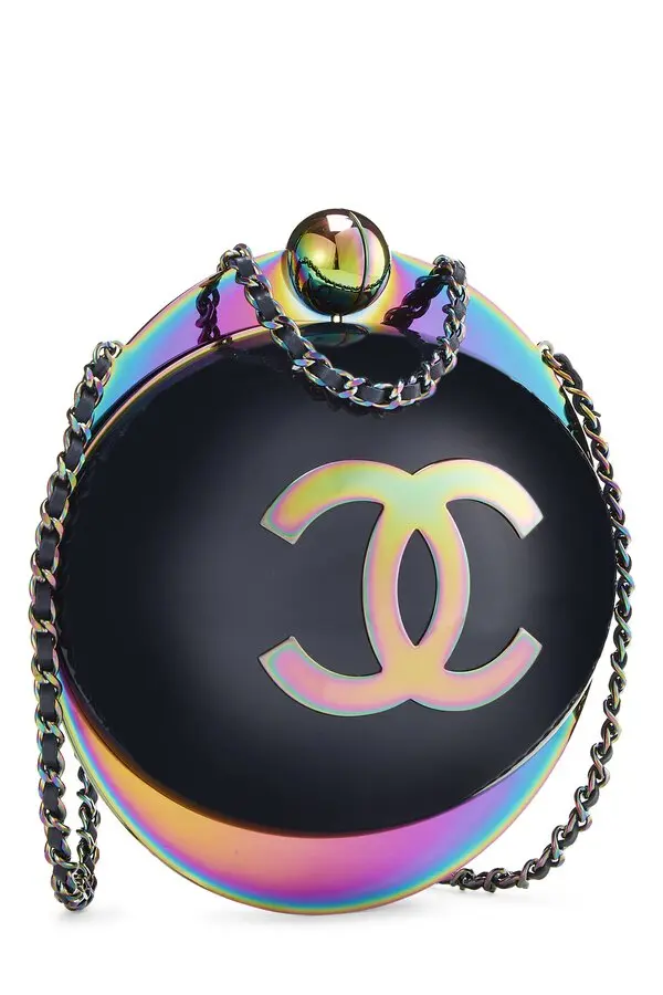 Chanel Resin 'cc' Minaudière Bag