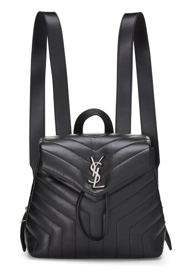Saint Laurent Calfskin Monogram Loulou Backpack