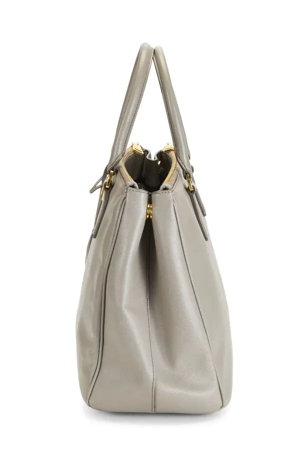 Prada Saffiano Executive Tote - Grey