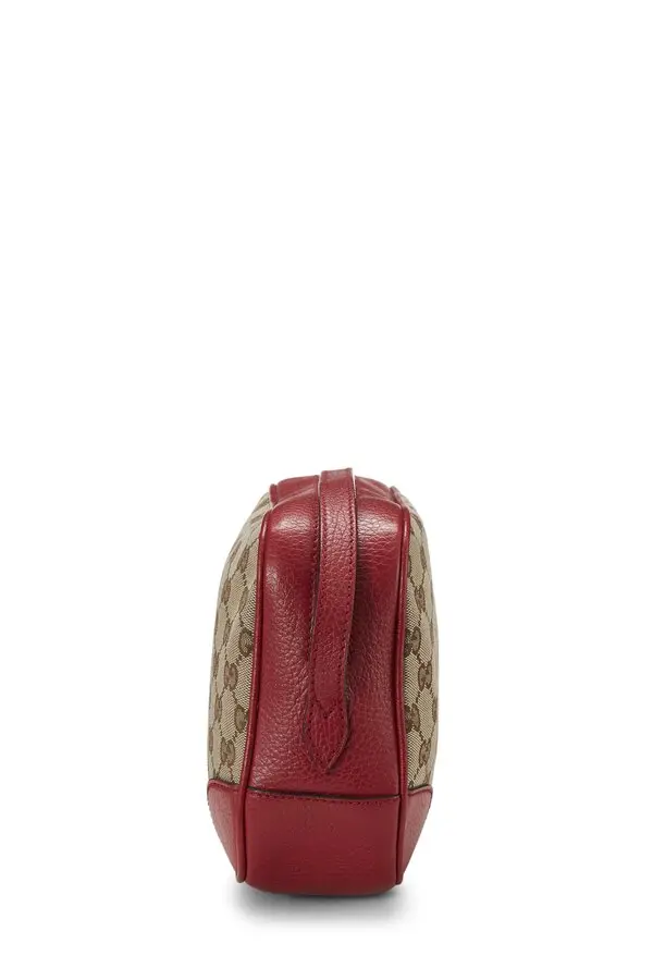 Gucci Original Gg Canvas Bree Crossbody Bag - Red